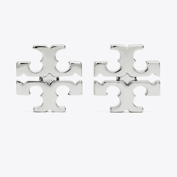 Tory Burch | Jewelry | Tory Burch Kira Silver Stud Earrings | Poshmark